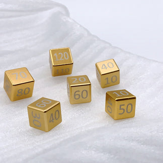 Metal Damage Counter Marker Dice Classic Numeric Damage Counter Set ...