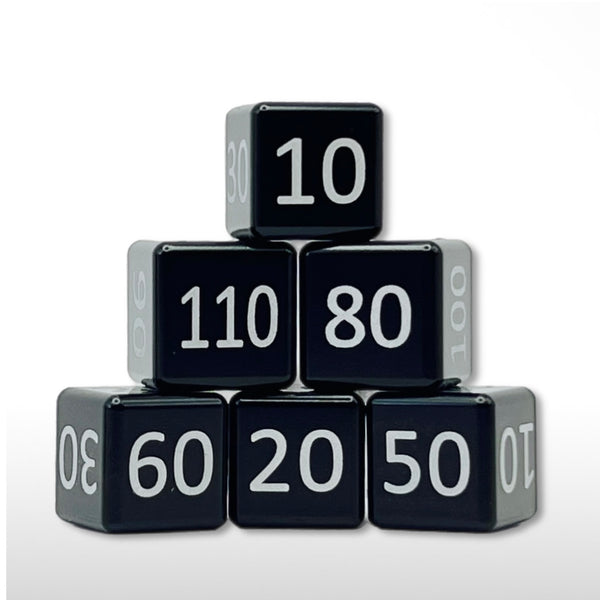 Metal Damage Counter Marker Dice Classic Numeric Damage Counter Set ...