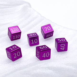 Metal Damage Counter Marker Dice Classic Numeric Damage Counter Set ...